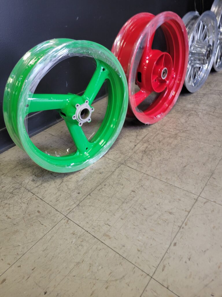 Motorcycle Powder Coating Services | RPM Powder Coating