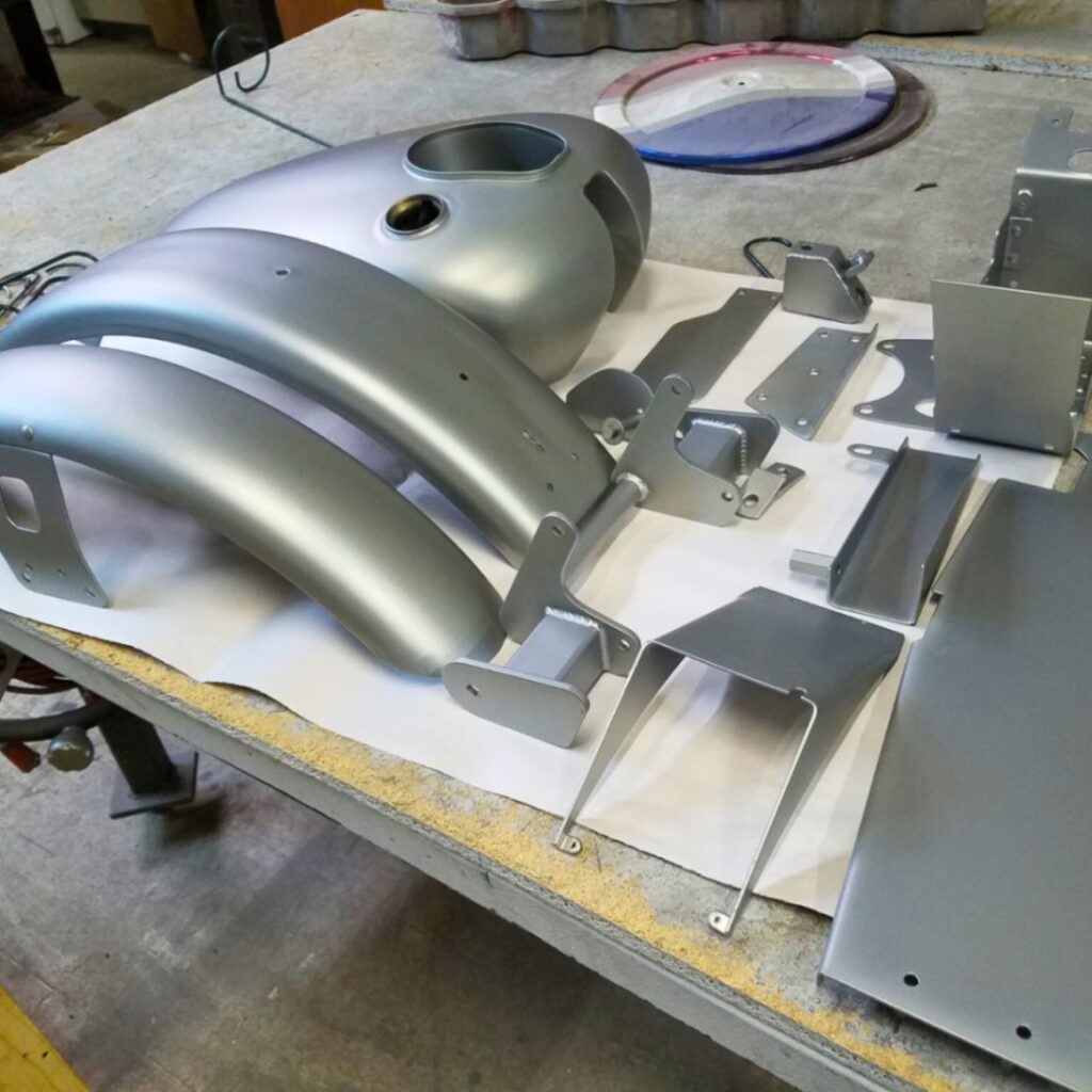 Motorcycle Powder Coating Services | RPM Powder Coating