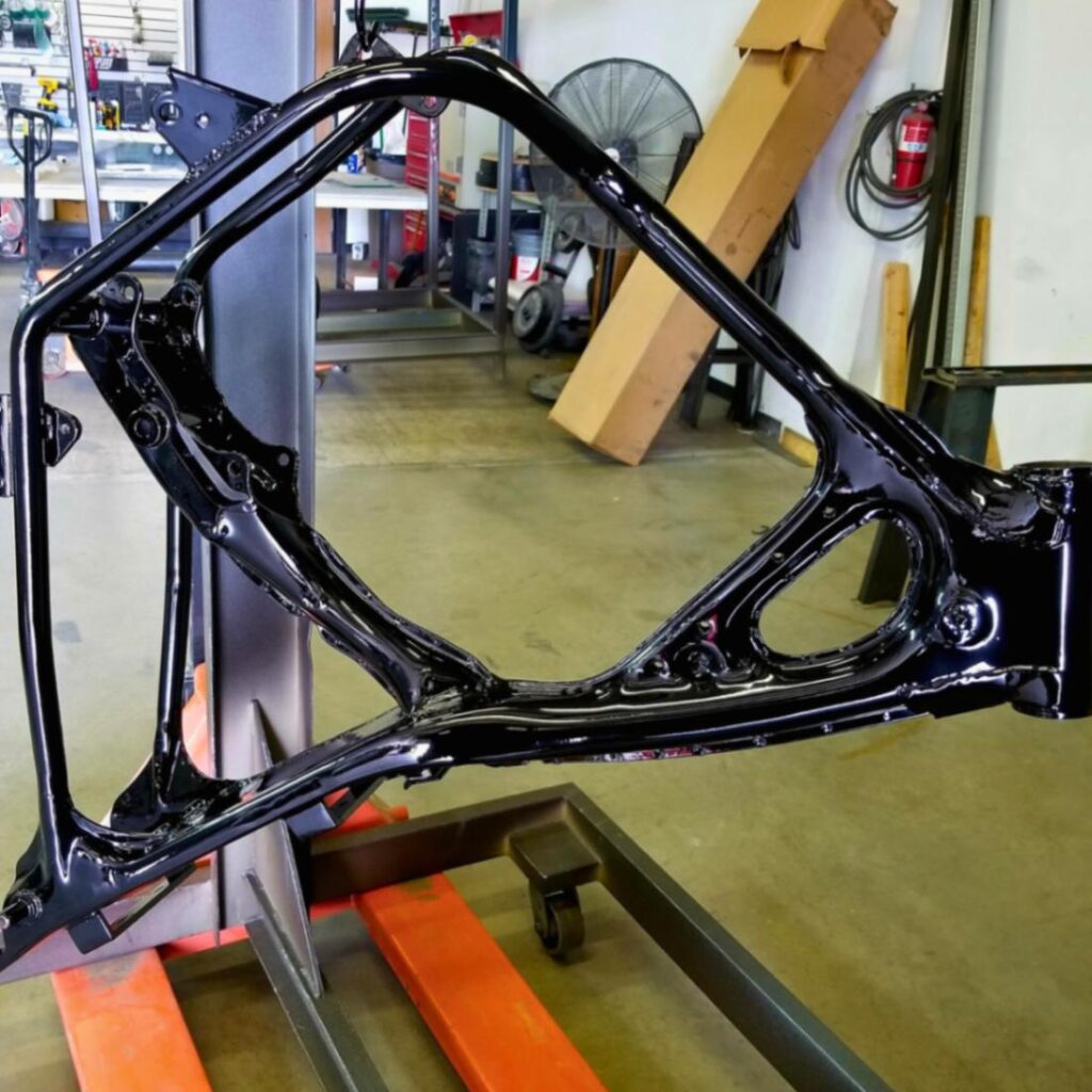Motorcycle Powder Coating Services | RPM Powder Coating